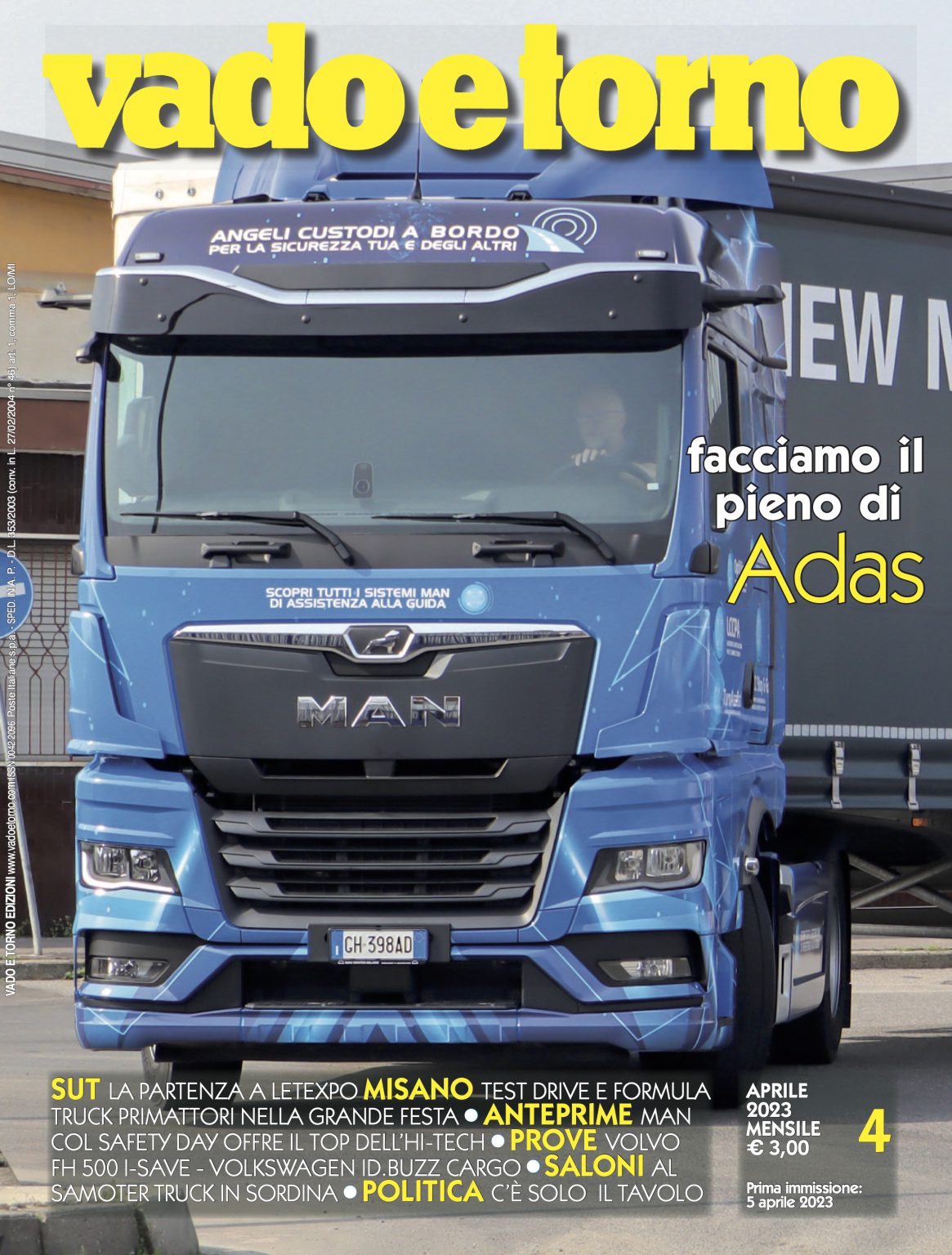 Rivista Vado e Torno aprile 2023 - Vado e Torno edizioni